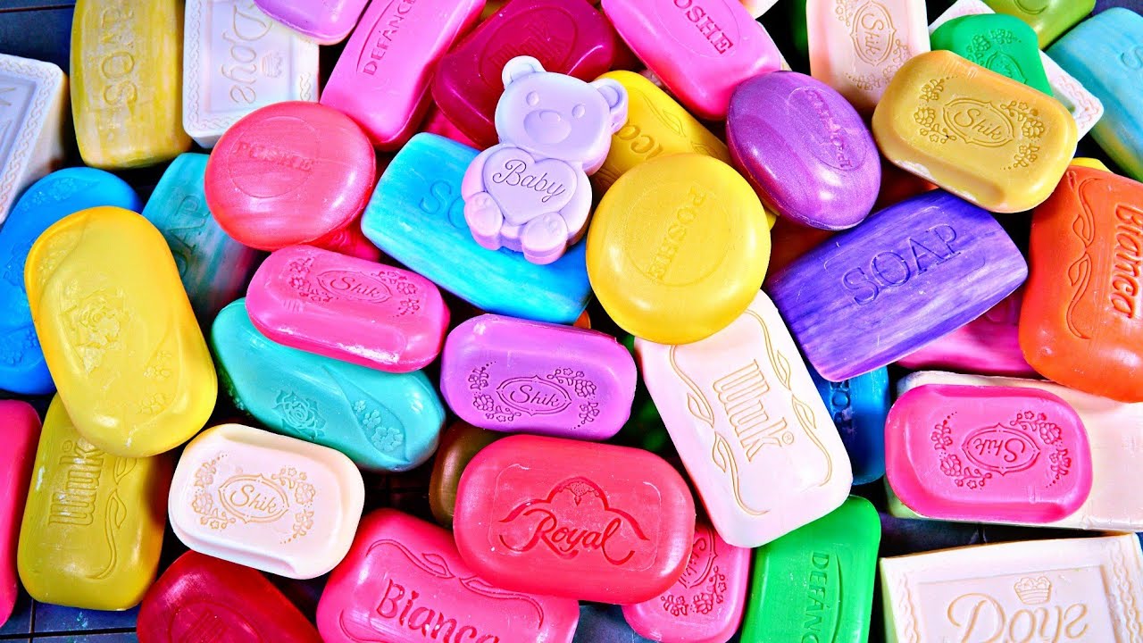 ASMR soap opening Haul no talking | Leisurelyunpacking Soap - YouTube