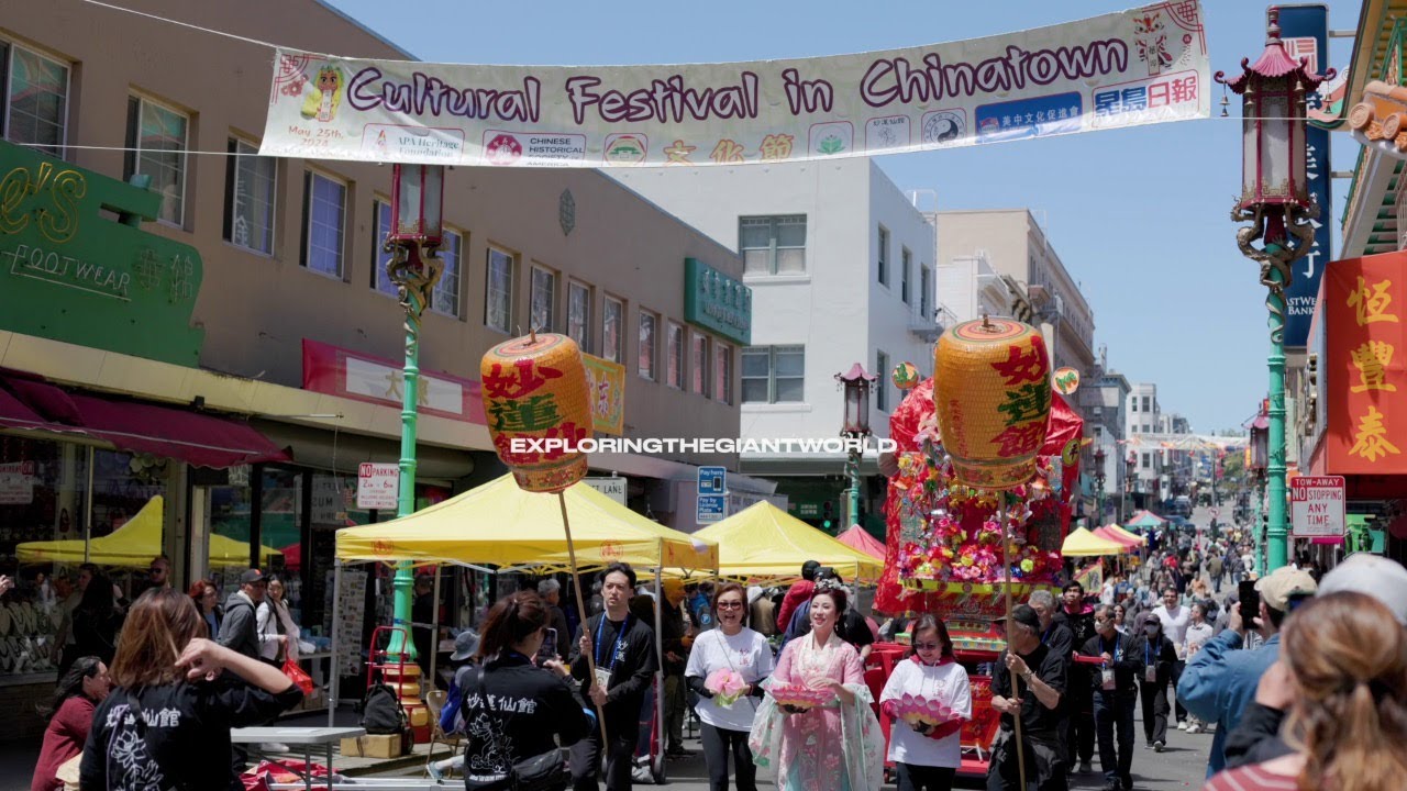 2024 San Francisco Chinatown Cultural Festival Parade || San Francisco ...
