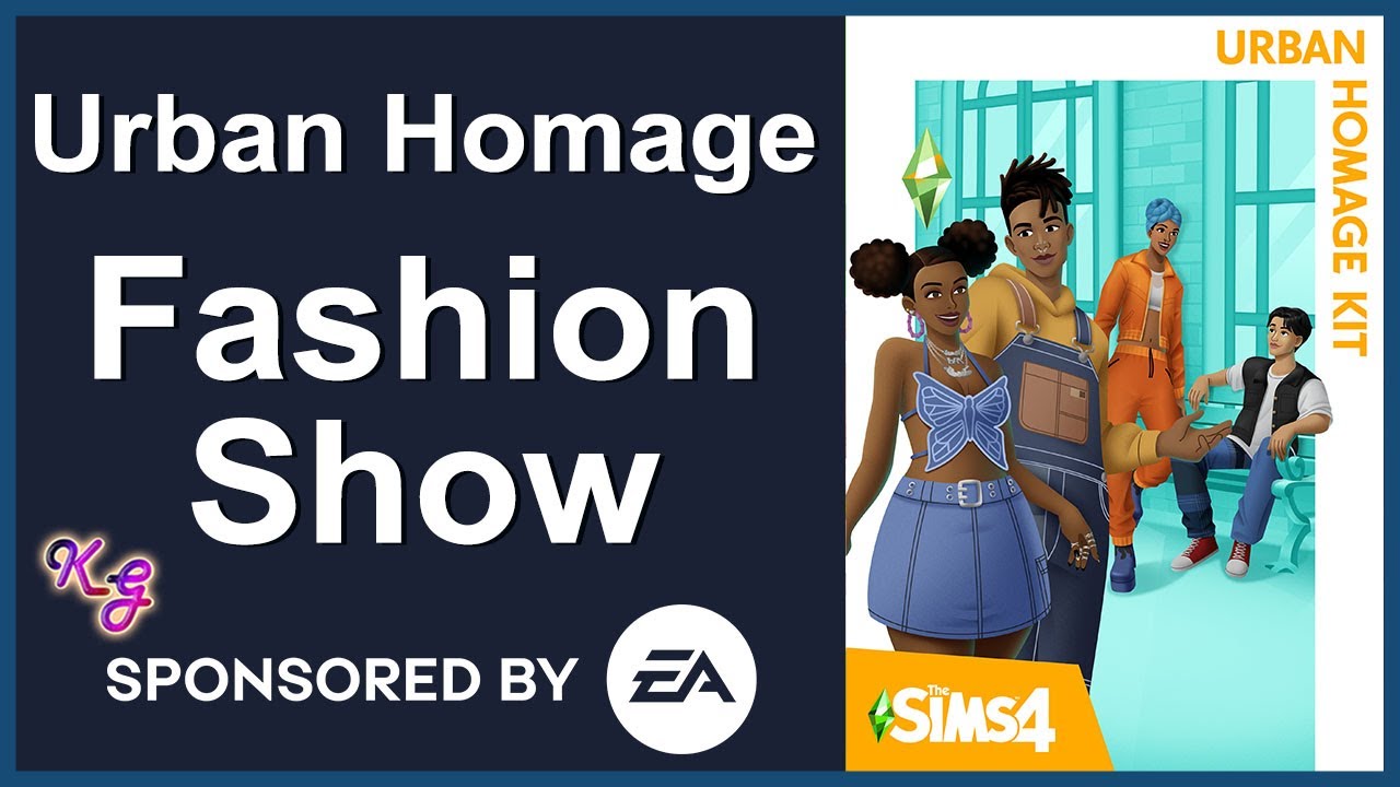 Urban Homage Fashion Show - The Sims 4 - YouTube