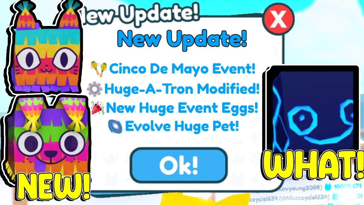 OMG! 🧬🦄 *HUGE PINATA EVOLUTION EVENT* IS HERE In Pet Simulator X! 🔴 ...