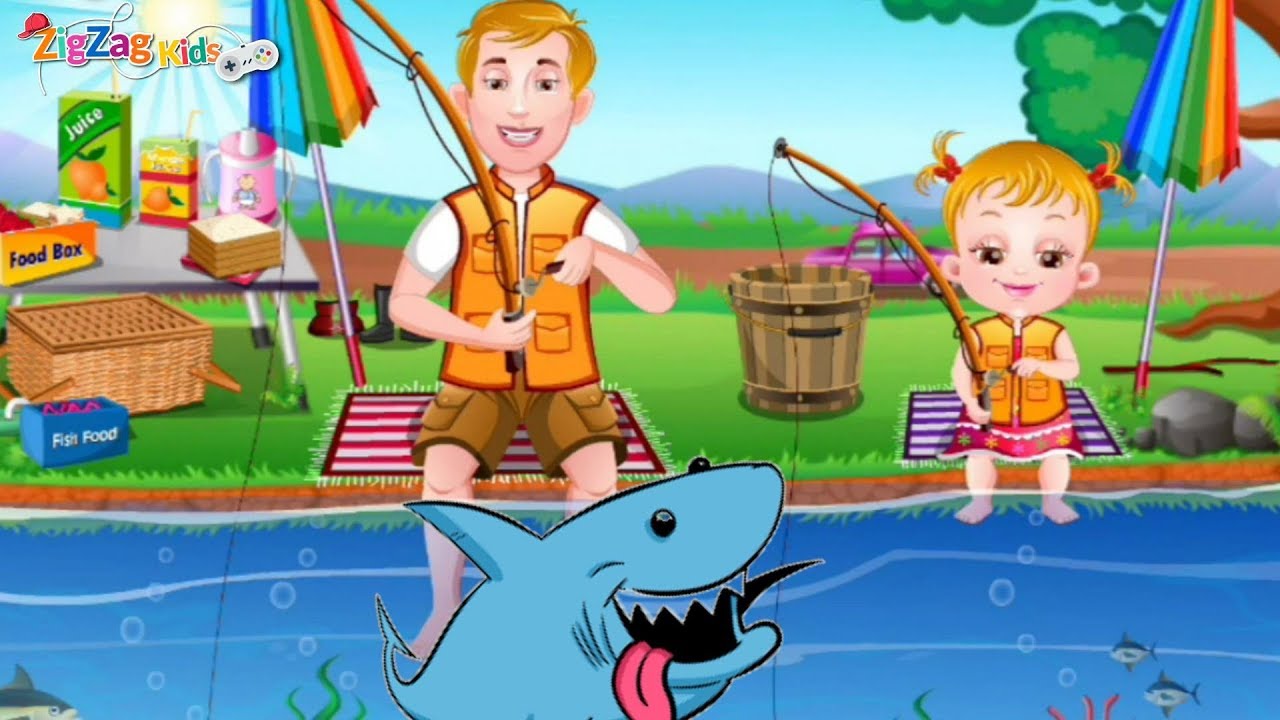 Baby Hazel Fishing Time | Full Episode | ZigZag kids HD - YouTube