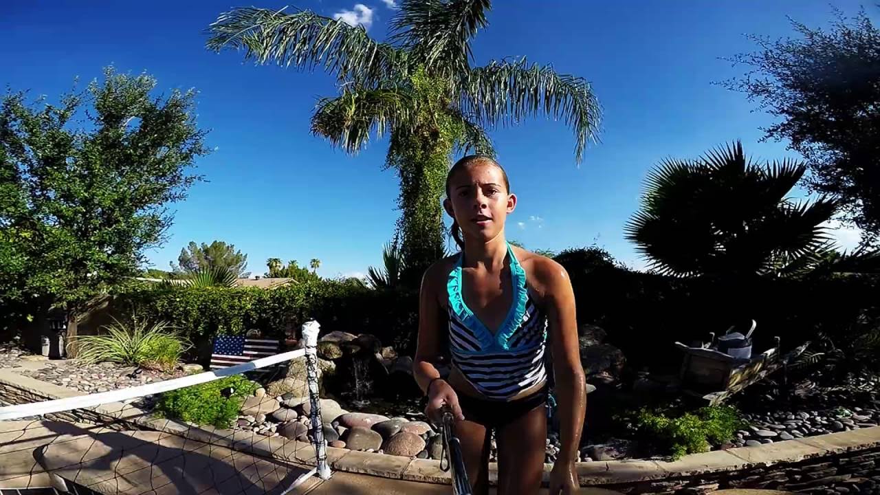 Brynn, Brooklyn Gopro Swimming - YouTube