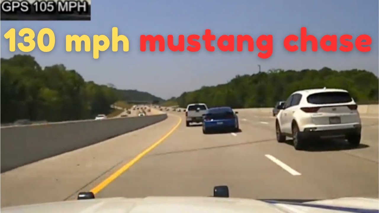 Mustang vs State Trooper [High Speed Chase] - YouTube