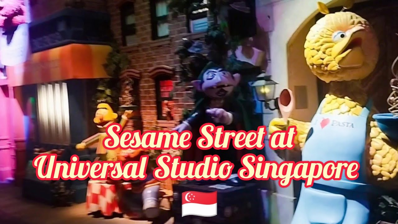 Sesame Street Spaghetti Space Chase @Universal Studio Singapore 🇸🇬 # ...