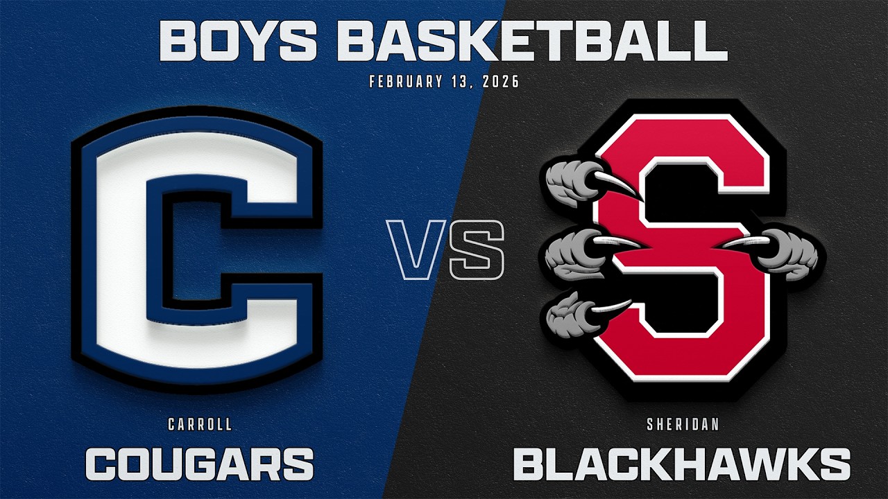 Carroll(Flora) v Sheridan | 2025-26 Boys Basketball | Bragg Sports ...