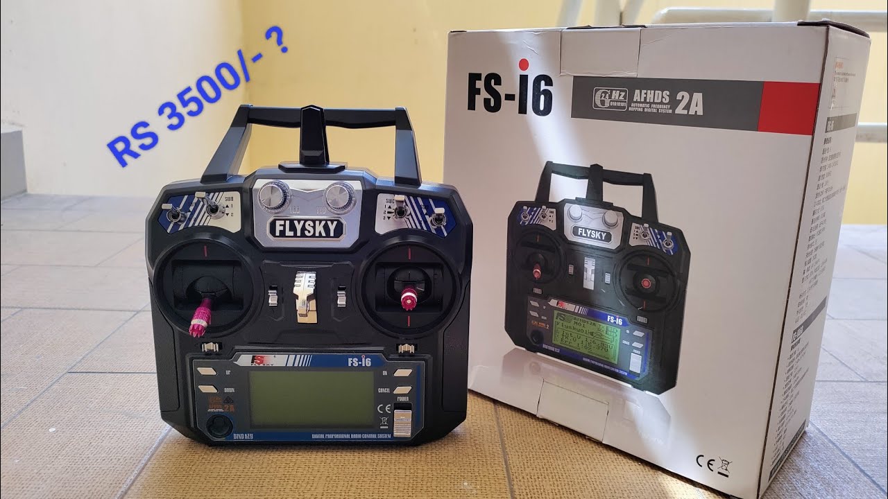 FlySky FSi6 Transmitter Unboxing #transmitter #flysky - YouTube