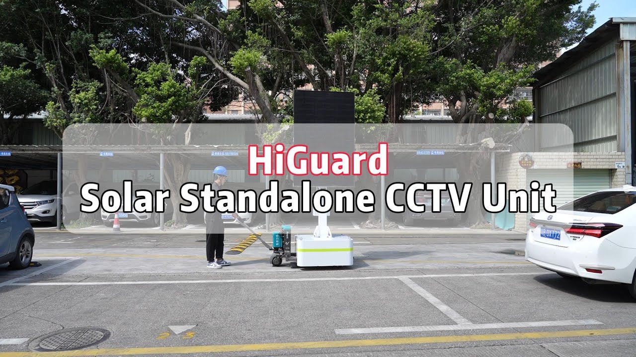 HiGUARD Solar Surveillance Tower - YouTube