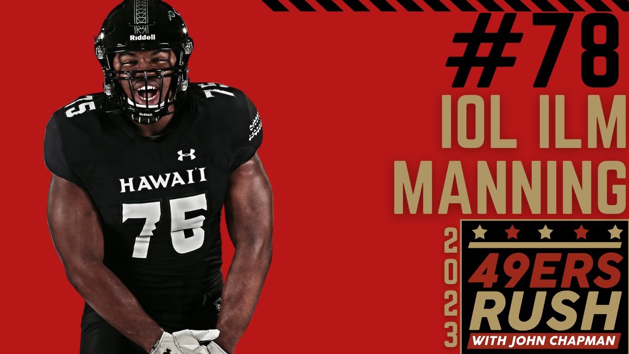 Fastest Guard in the Draft Lands with the 49ers- Ilm Manning - YouTube