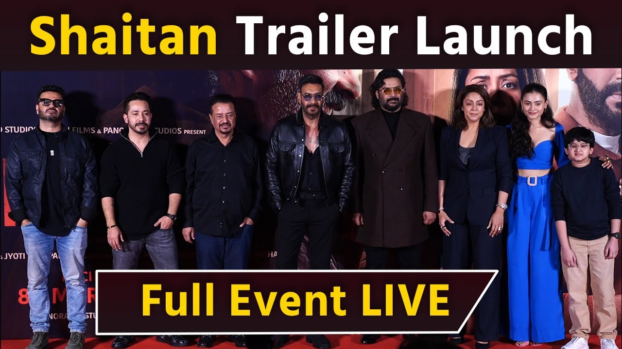 Shaitan Trailer Launch Event: Ajay Devgn To R Madhvan Movie Starcast ...