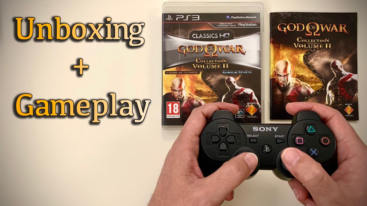 God of War Collection – Volume II Unboxing + Gameplay - YouTube