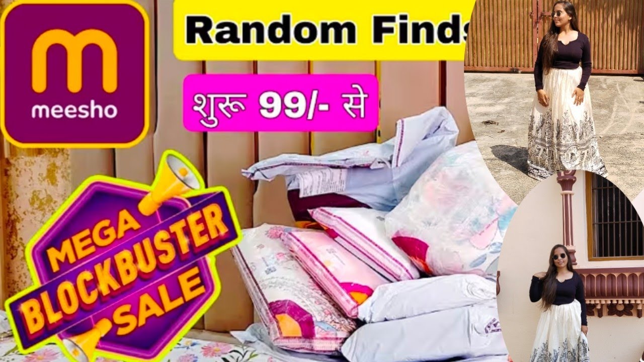 Meesho sale upto 80% off fastival special/meesho random navratri outfit ...