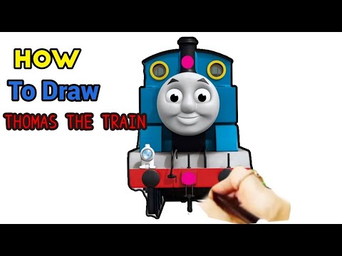 HOW TO DRAW THOMAS THE TRAIN - YouTube