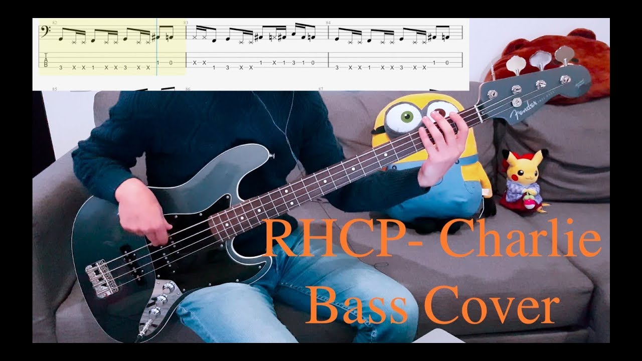 Red Hot Chili Peppers - Charlie [Bass Cover with tab] - YouTube