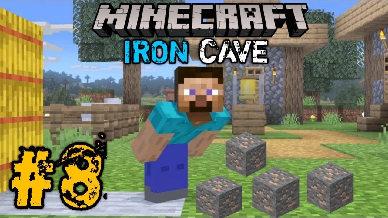 IRON CAVE MINECRAFT GAMEPLAY HINDI #8 - YouTube