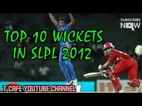 TOP 10 WICKETS IN SLPL 2012 #SLPL #SL - YouTube