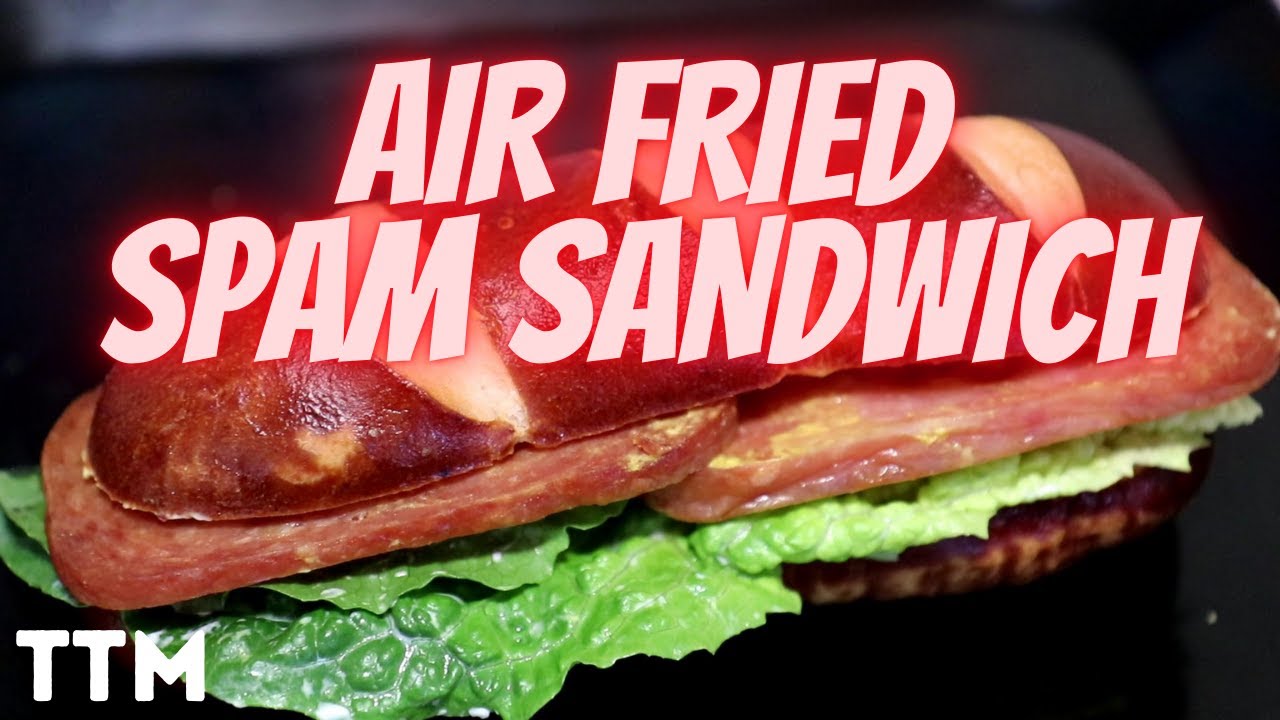 How to Make an Air Fried Spam Sandwich - YouTube