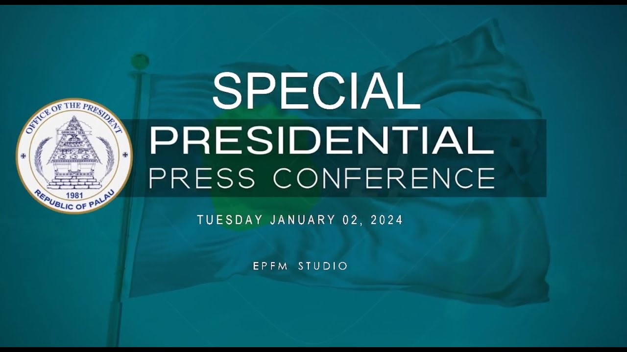 SPECIAL PRESIDENTIAL PRESS CONFERENCE (02JAN24) - YouTube