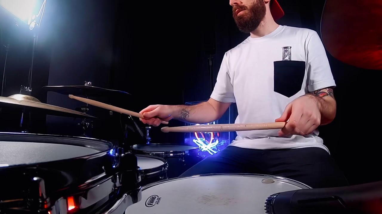 Jacopo Volpe - Post Malone feat Halsey - Die For Me (Drum Cover) - YouTube