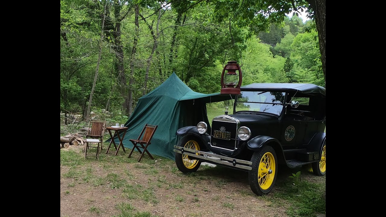Model T Camping & exploring along the old Missouri and North Arkansas ...