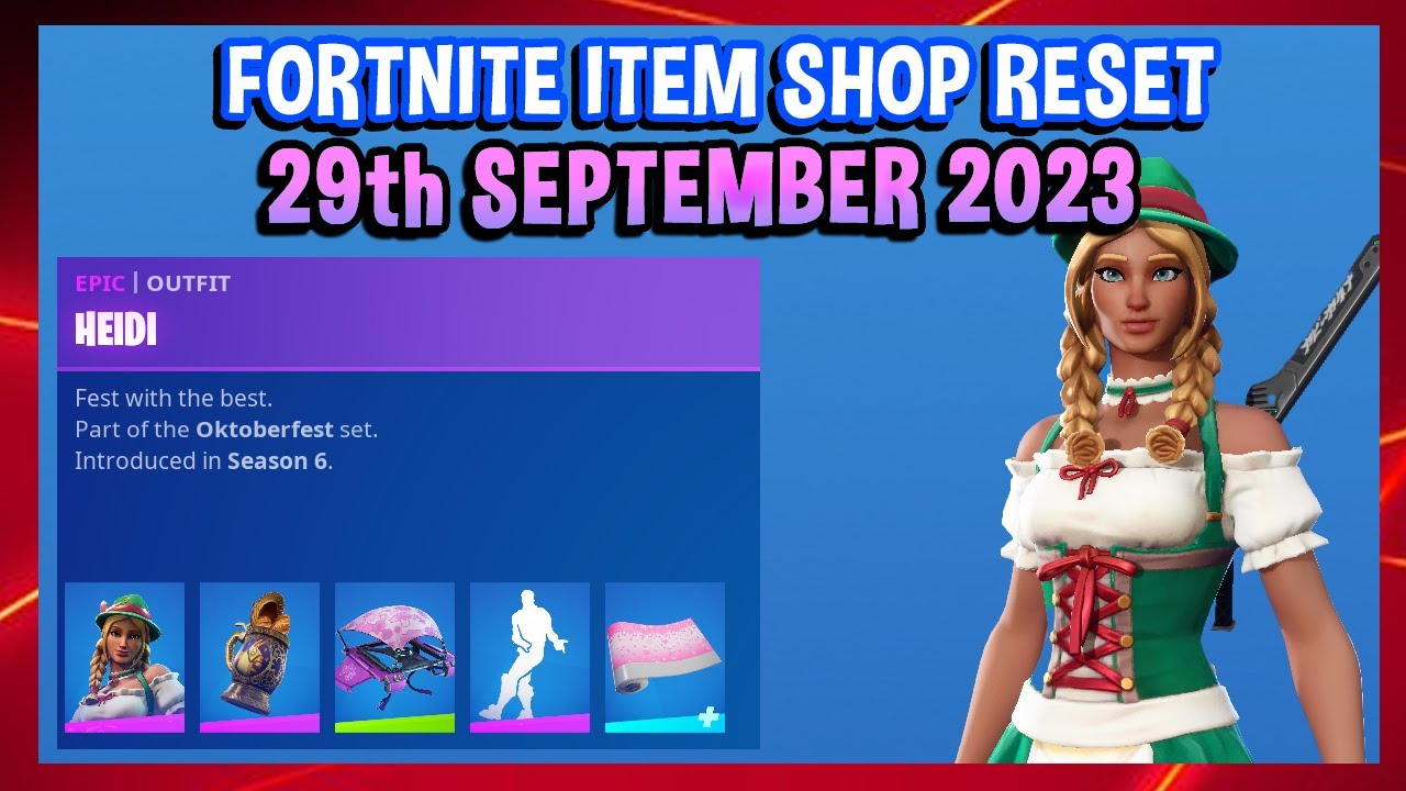 *RARE* HEIDI & LUDWIG ARE BACK + *NEW* LOCKER BUNDLE! (Fortnite Item ...