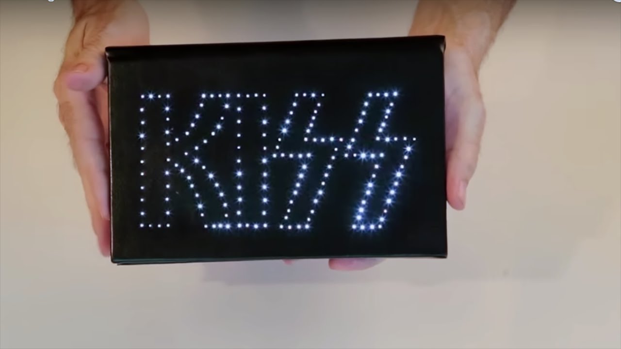 KISS Light-up Journal Unboxing - YouTube