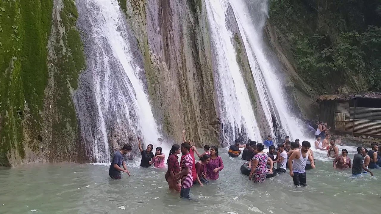 mussoorie kempty fall Dehradun - YouTube