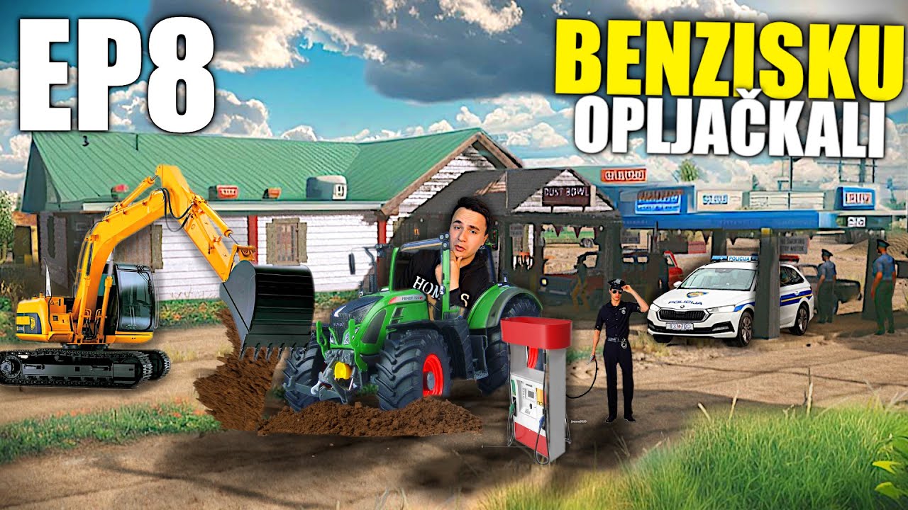 ZARADILI 40000€ NA BENZISKOJ ! * lopovi pobjegli * - YouTube