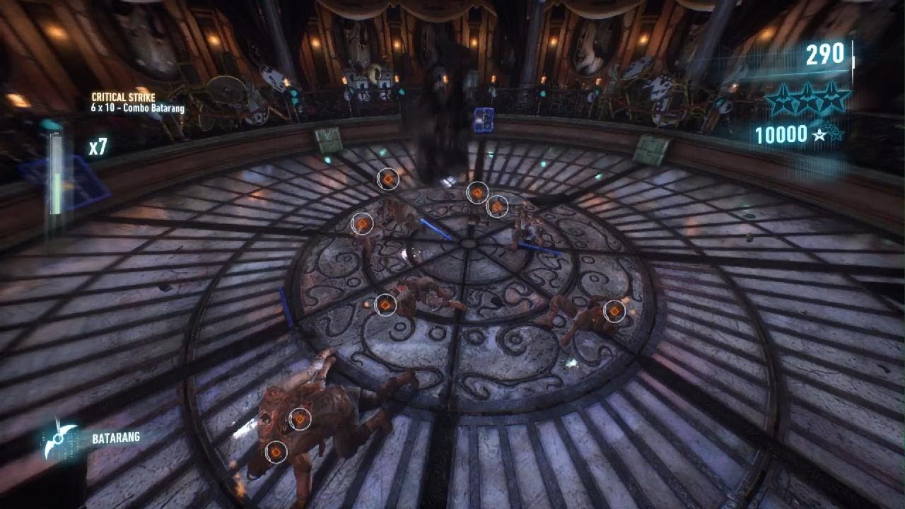 9x Batarang Ground Takedown Arkham Knight - YouTube