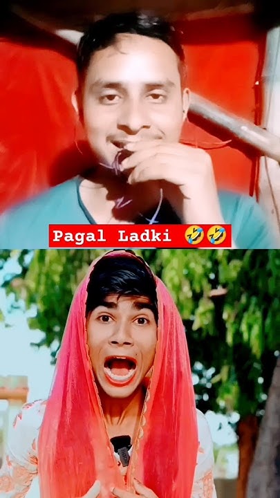 Pagal Ladki wait for End 😂😂#funnyshorts #youtubeshorts #comedy #viralvideo #shorts - YouTube