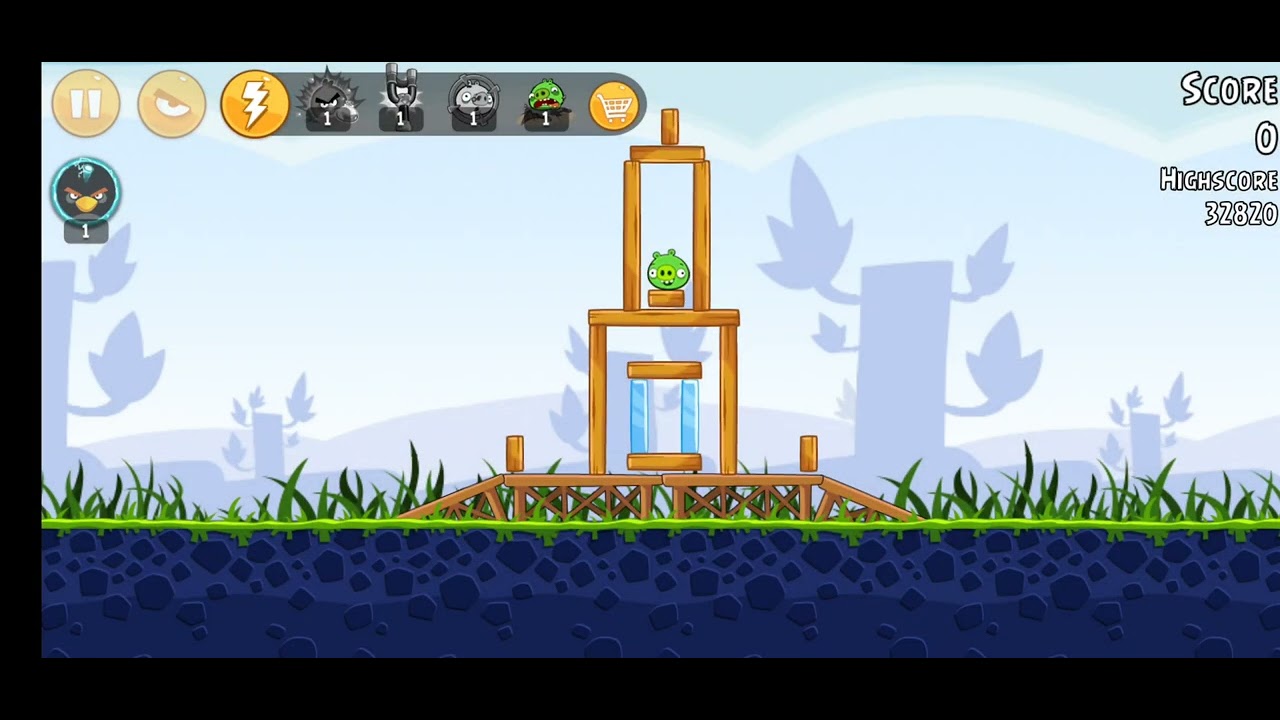 Angry Birds Level Failed - YouTube