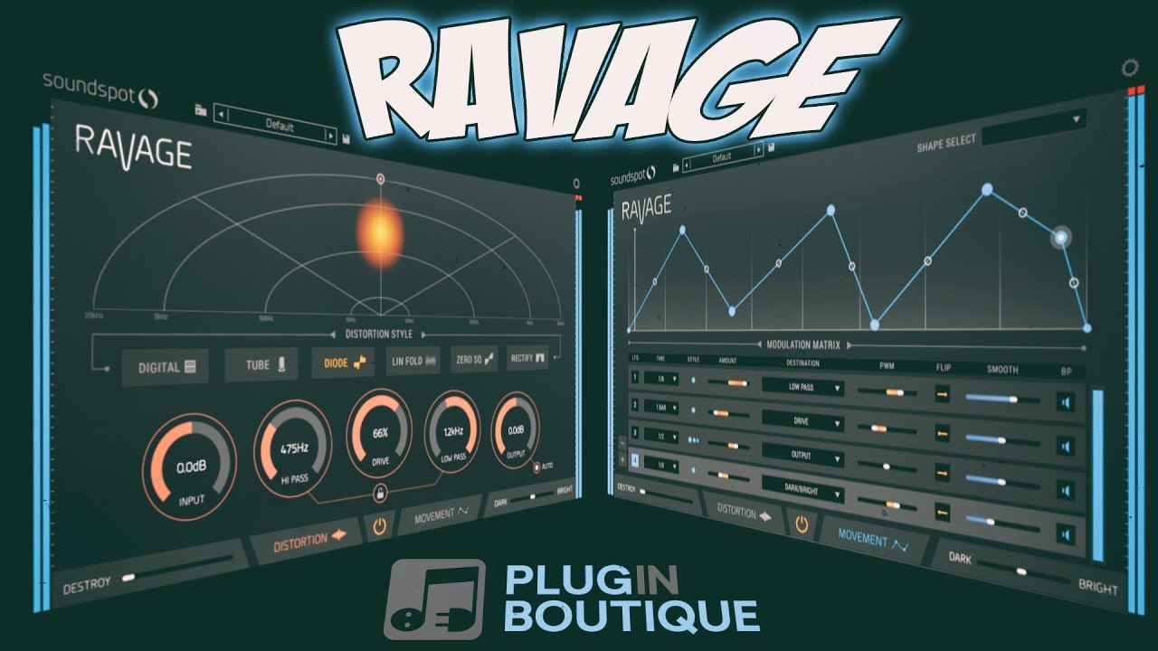 Ravage: SoundSpot [Distorsion ☞39€ plugin Boutique] - YouTube