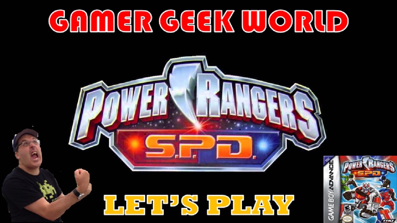 Let's Play Power Rangers SPD For The Nintendo Gameboy Advance - YouTube