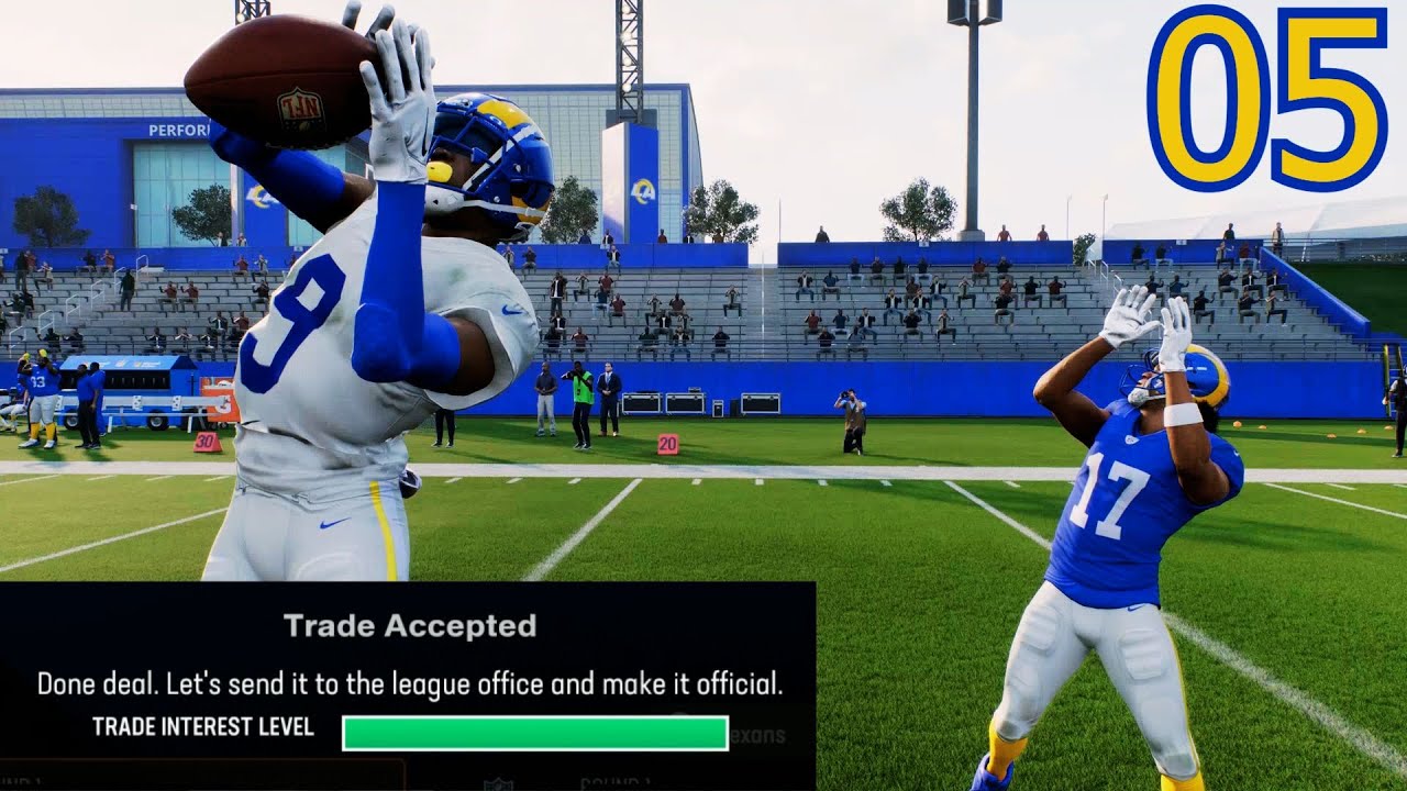 Big Trade Ups For A Big Jump! | Madden 25 Los Angeles Rams Franchise ...