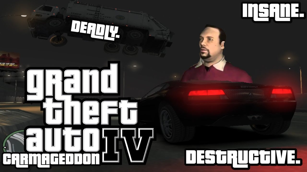The GTA 4 Carmageddon Mod proves to be deadly - YouTube
