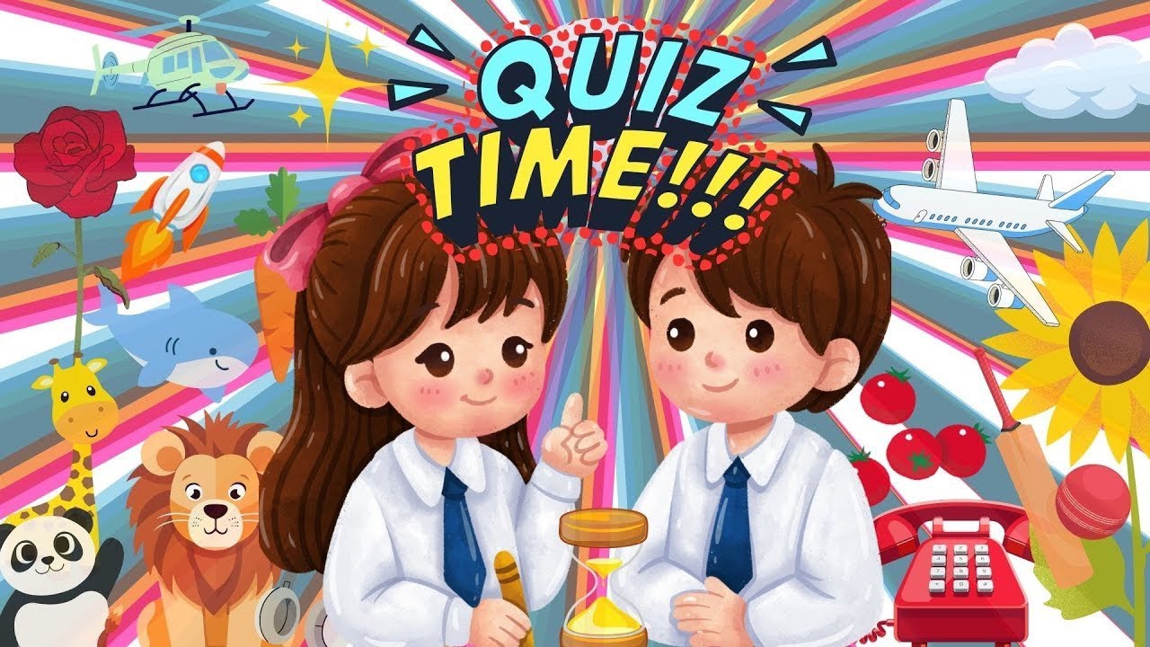 Fun Kids Quiz Part 24 | Improve Brain Activity | Interactive Learning ...