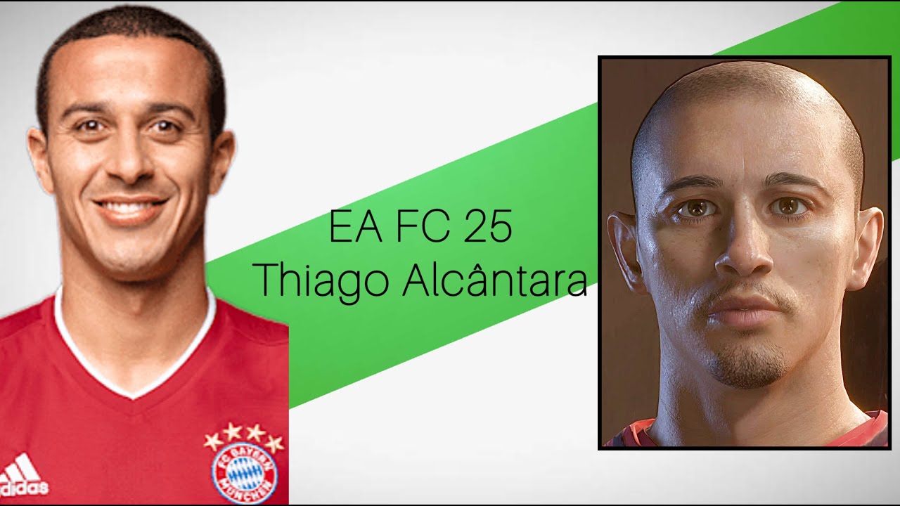 EA FC 25 - Pro Clubs | Thiago Alcantara | Face Creation + Stats | FC ...