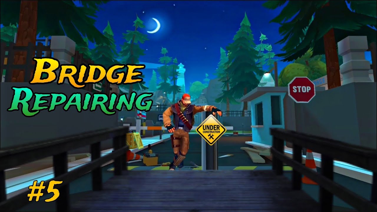BRIDGE REPAINTING | PART 5 | TEGRA ZOMBIE SURVIVAL GAME PLAY - YouTube
