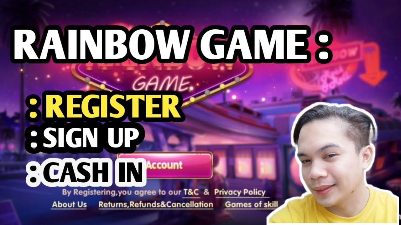 PAANO MAG REGISTER SA RAINBOW GAME, RAINBOW GAME REGISTER AND SIGN UP ...
