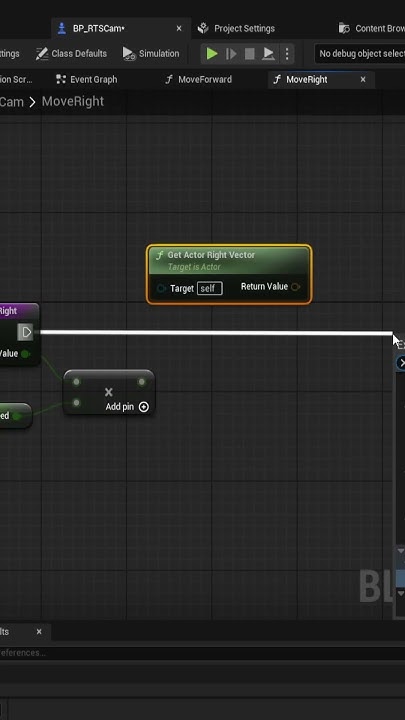 RTS Camera Right Movement in Unreal Engine - YouTube