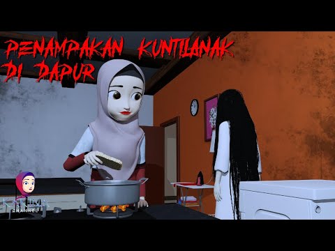 KAKINA HOROR 31 - Penampakan Kuntilanak di Dapur