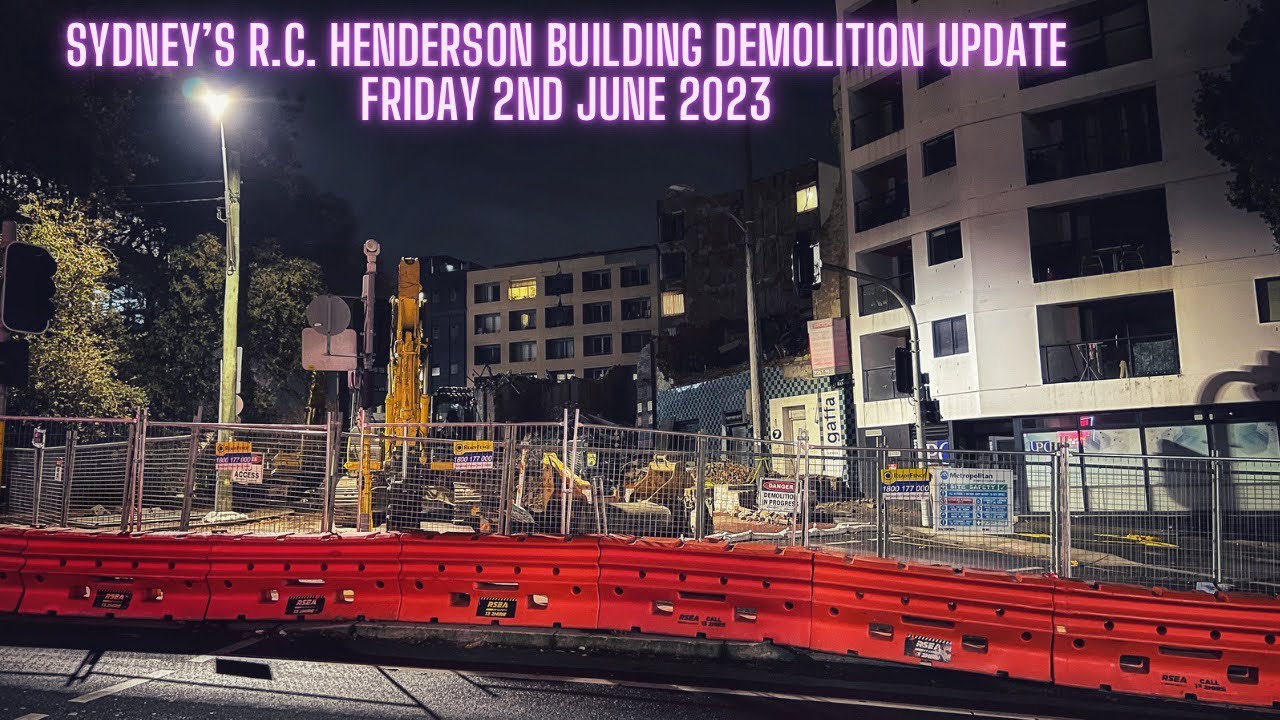 Abandoned Oz - Sydney’s R.C. Henderson Building Demolition Update ...