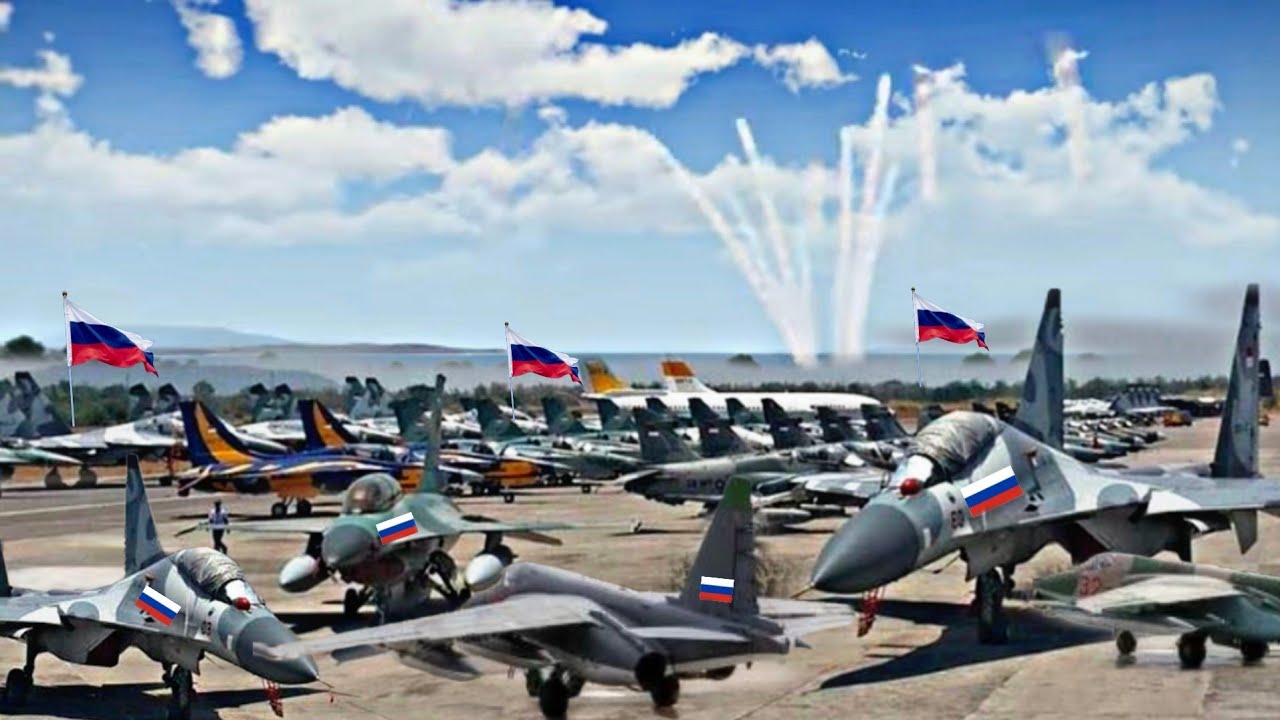 ARRIVED at Russian Military Base! 800 Russian Warplanes Hit by ...