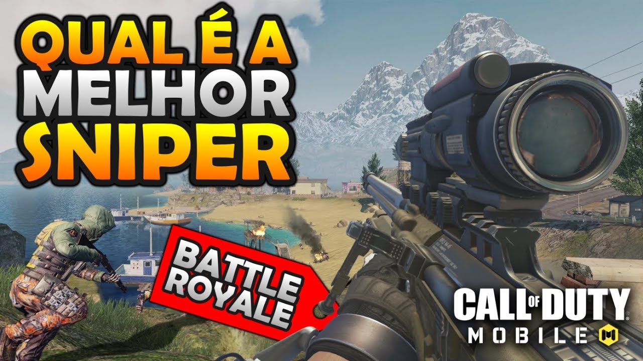 QUAL É A MELHOR SNIPER do Call of Duty: Mobile no modo Battleroyale? - YouTube