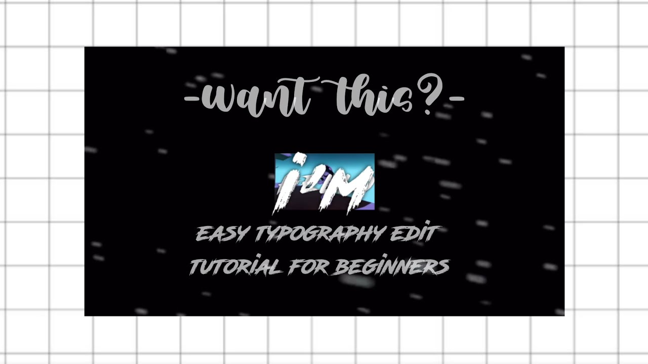HOW TO MAKE TYPOGRAPHY EDIT 🌟🫶🏻 (BEGINNERS TUTORIAL) - YouTube