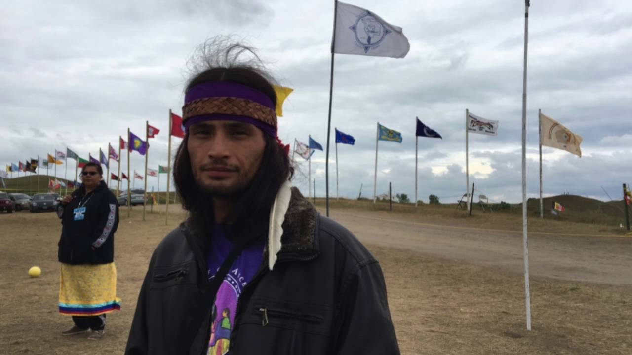 Michael Masten, Quinault/Makah, at Standing Rock - YouTube