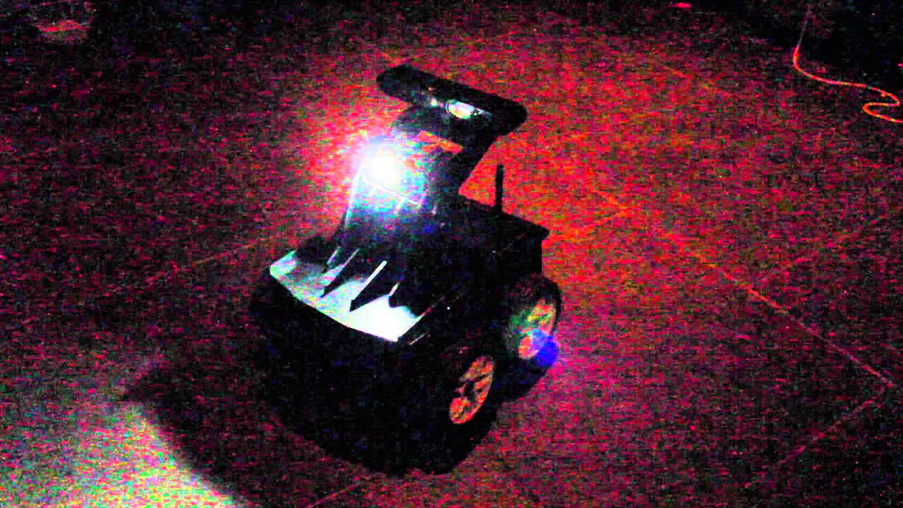 Xaxxon Oculus Prime ROS Autonomous Navigation with Lights - YouTube