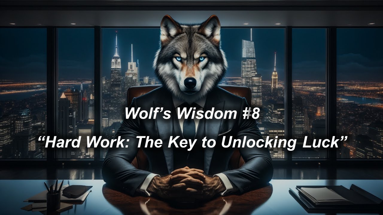 Wisdom 8 "Hard Work: The Key to Unlocking Luck" | #motivation | # ...