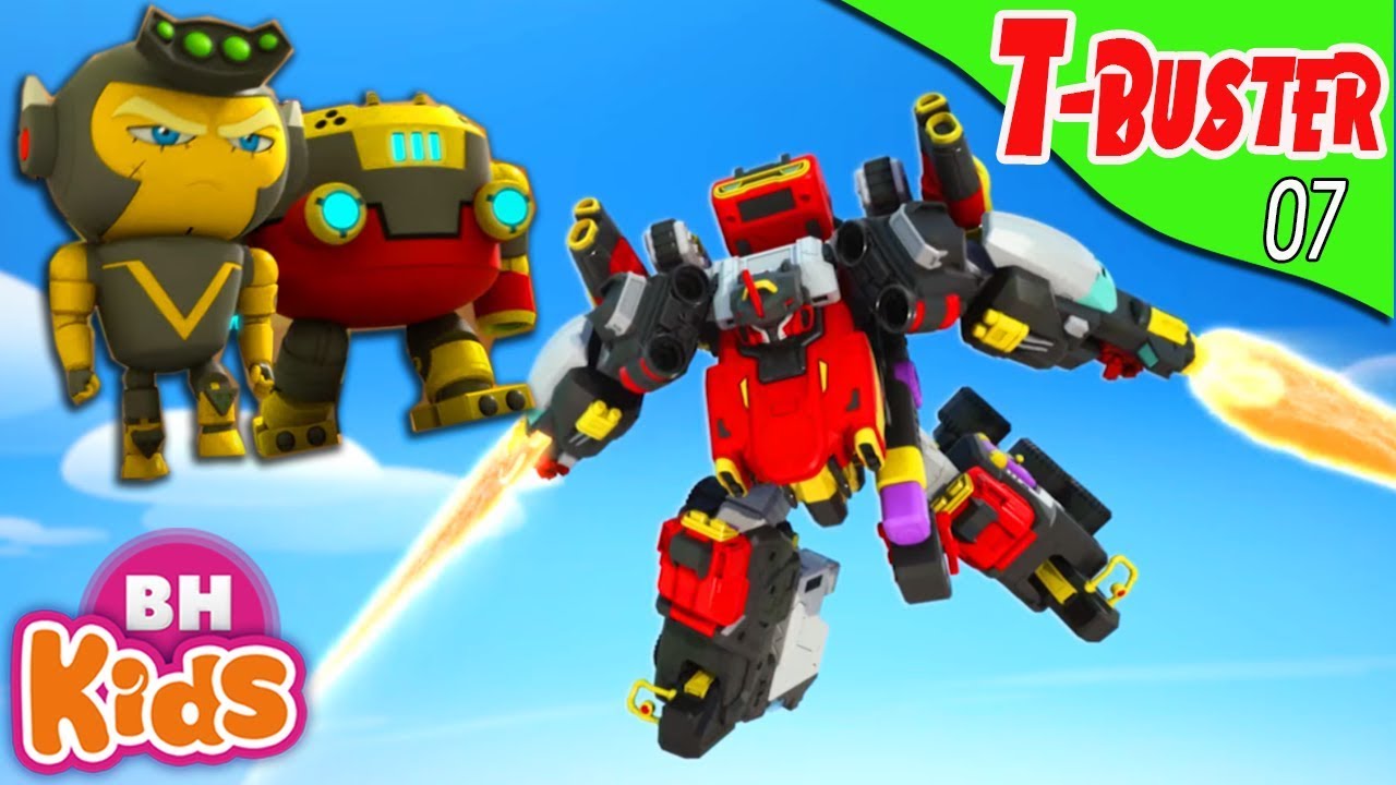 Phim Hoạt Hình Hay Nhất ROBOT NGƯỜI MÁY T-BUSTER [P. 2 - Tập 7 ]: Kẻ ...