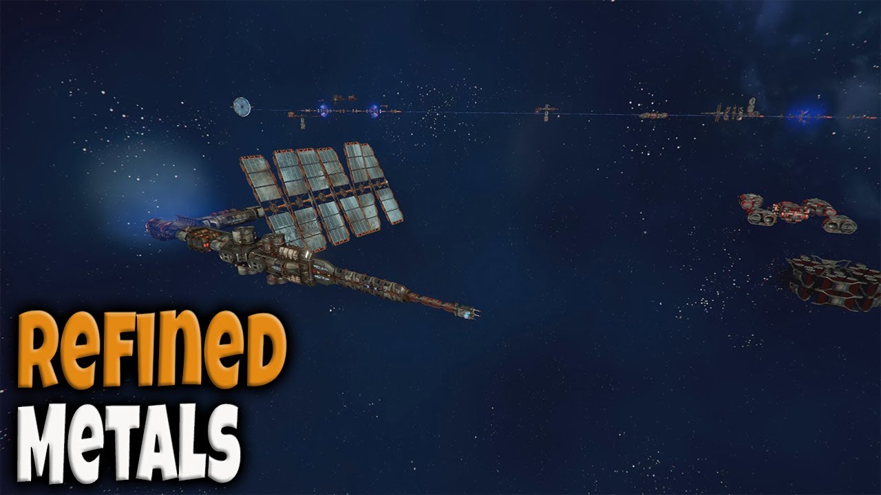 Time-Lapse: Refined Metal Station Building | X4: Foundations 4.0 Beta ...