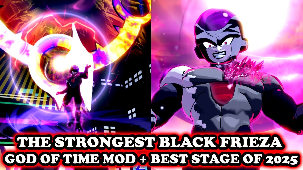 NEW STRONGEST BLACK FRIEZA GOD OF TIME MOD (+ Best Stage Of 2025 ...